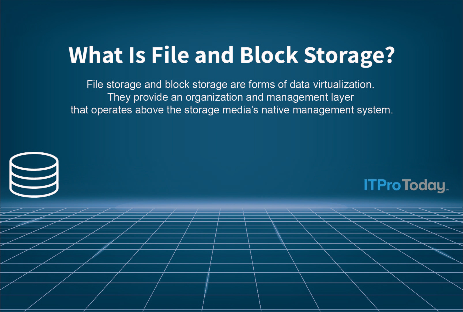 File Storage and Block Storage Explained
