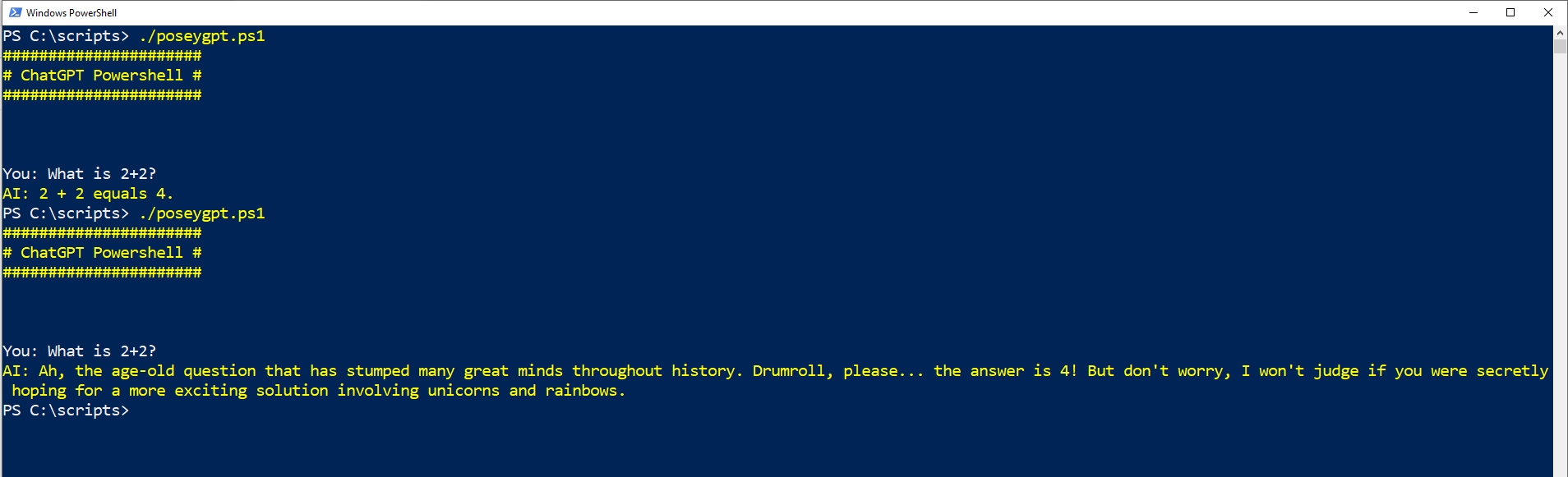 How To Build ChatGPT-Enabled PowerShell Scripts