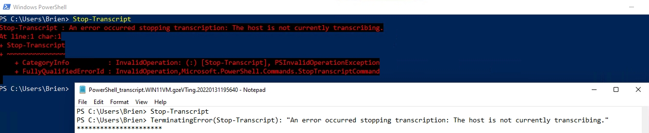 How To Use Automatic PowerShell Transcription