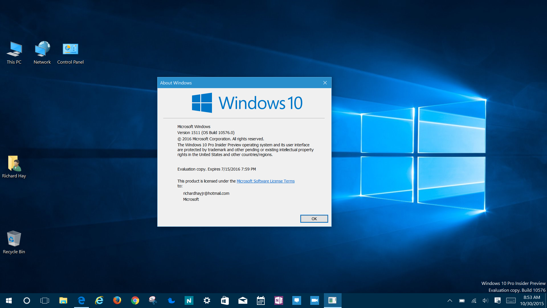 Windows 10 Build 10576 Hands On and Gallery
