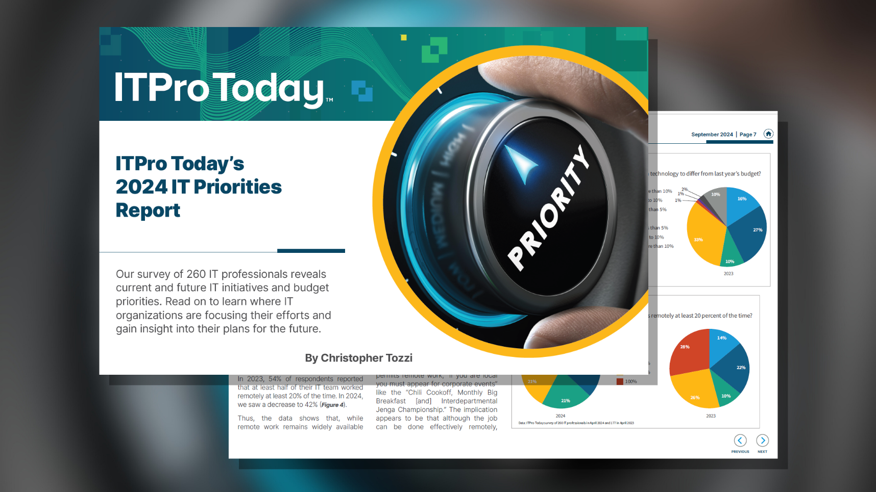 ITPro Today's 2024 IT Priorities Report