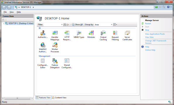 IIS Manager for Remote Administration version 1.2 Released