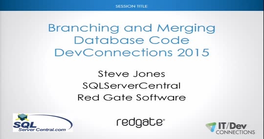 Branching and Merging Database Code