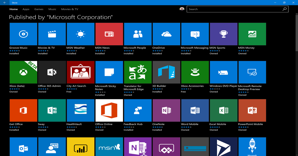 Ask @WinObs - What are the in-box apps provided with Windows 10?
