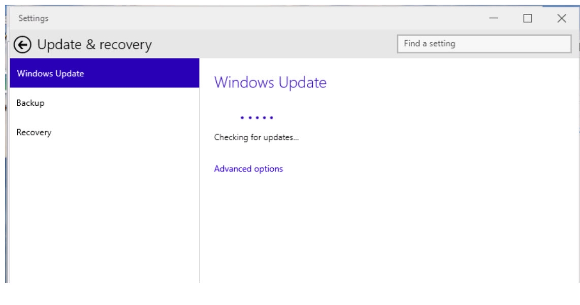 Windows 10 Build 9926: Where's Windows Update?