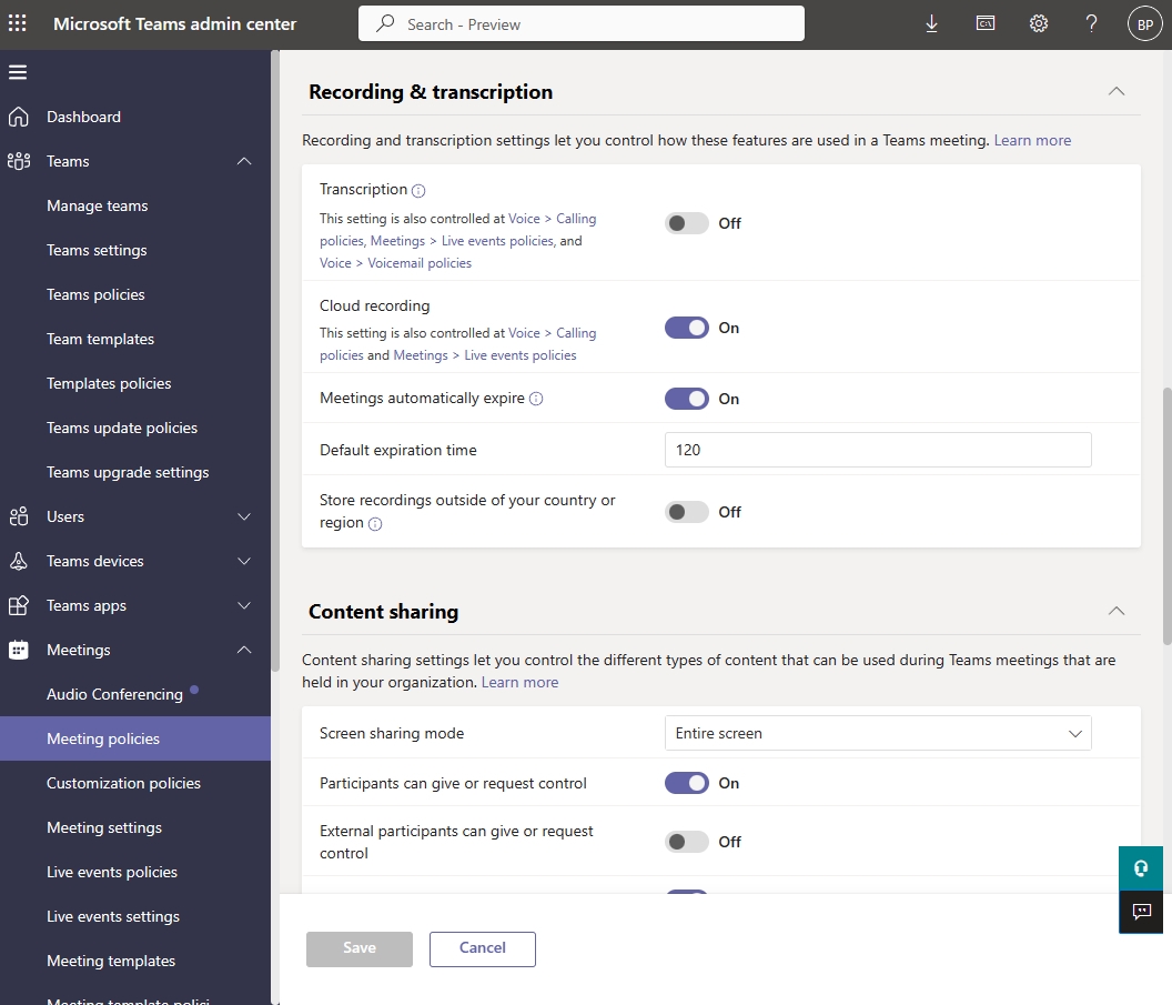 How To Set up a Retention Policy for Microsoft Teams Meetings