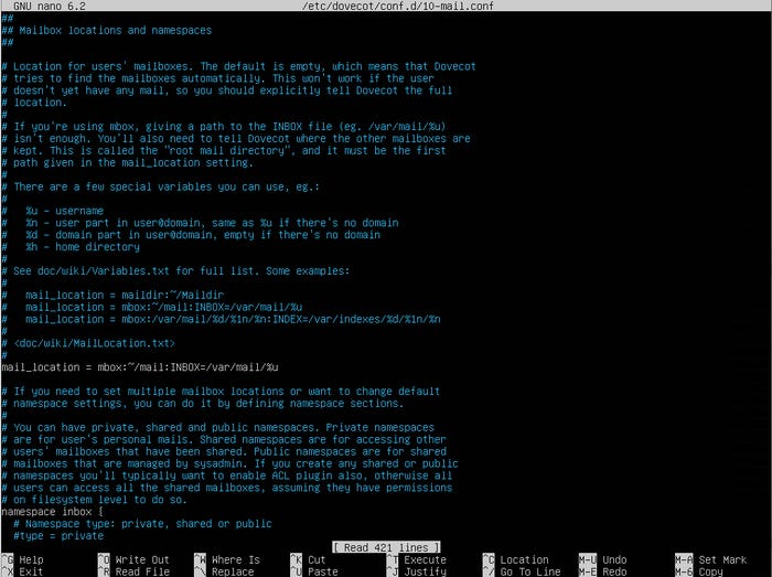 How To Configure Dovecot Imap Pop3 Server On Ubuntu
