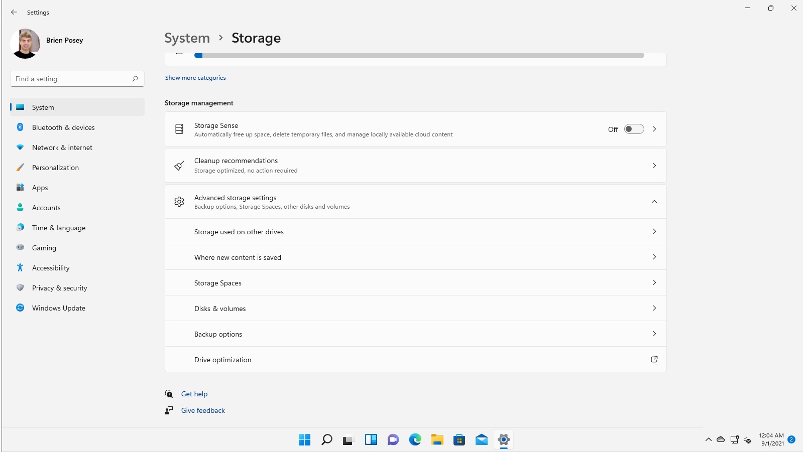 A First Look at Windows 11’s Advanced Storage Features