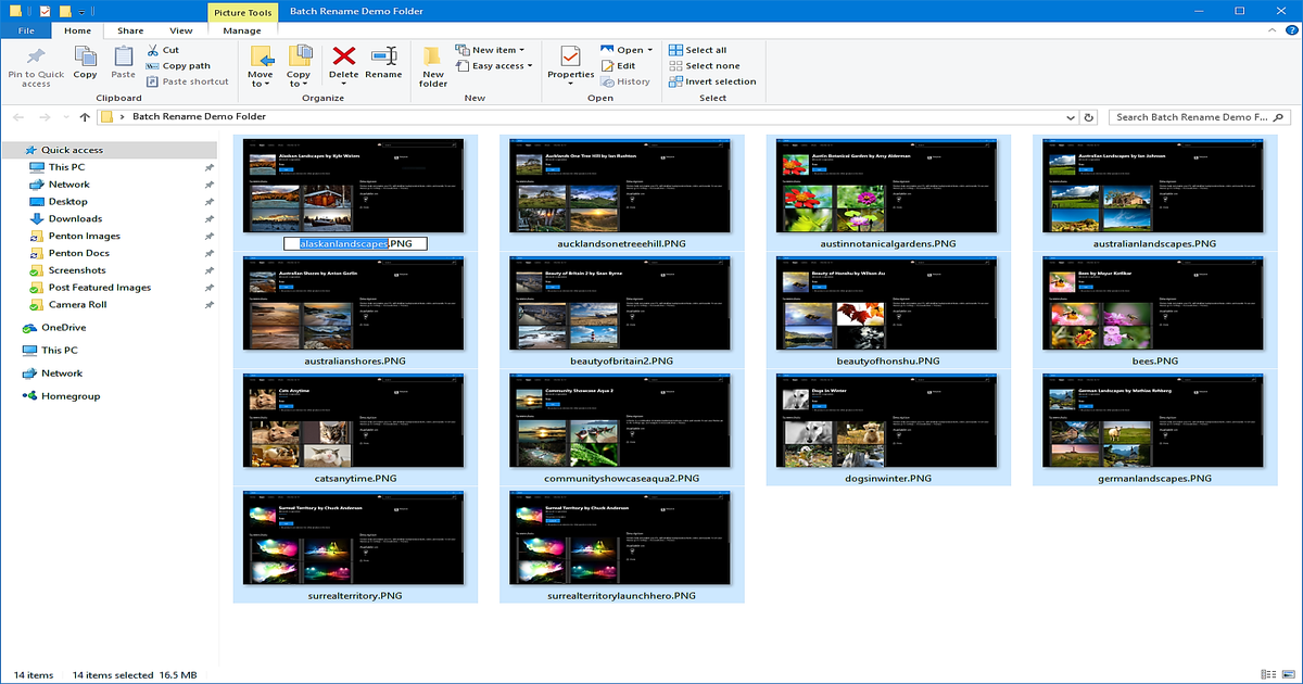 Windows 10 | It is easy to rename files in batches using the Windows ...