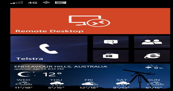 Remote Desktop for Windows Phone 8.1 available