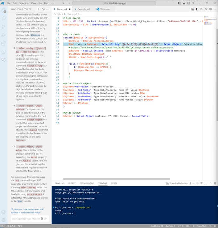 How To Use Github Copilot For Powershell Scripting 2306