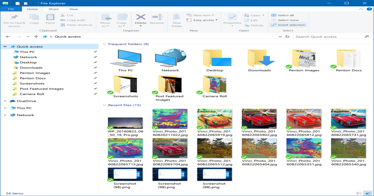 Windows 10 | You can adjust File Explorer so that it does not clutter ...