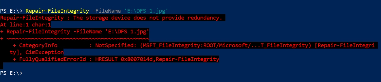 How to Use PowerShell to Fix Corruption on ReFS Volumes