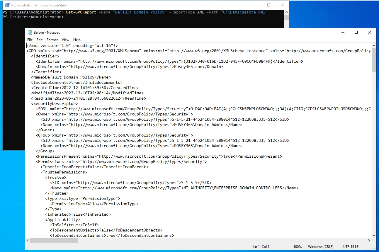 How To Use PowerShell to Track Group Policy Drift