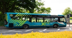 Composite flywheel reduces fuel consumption in bus