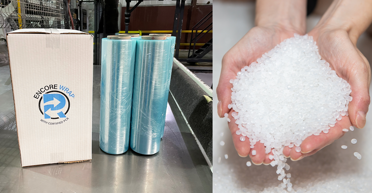 Revolution Debuts 10% PCR Hand-Stretch Film