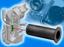 Polyimide replaces metal in engine bushing