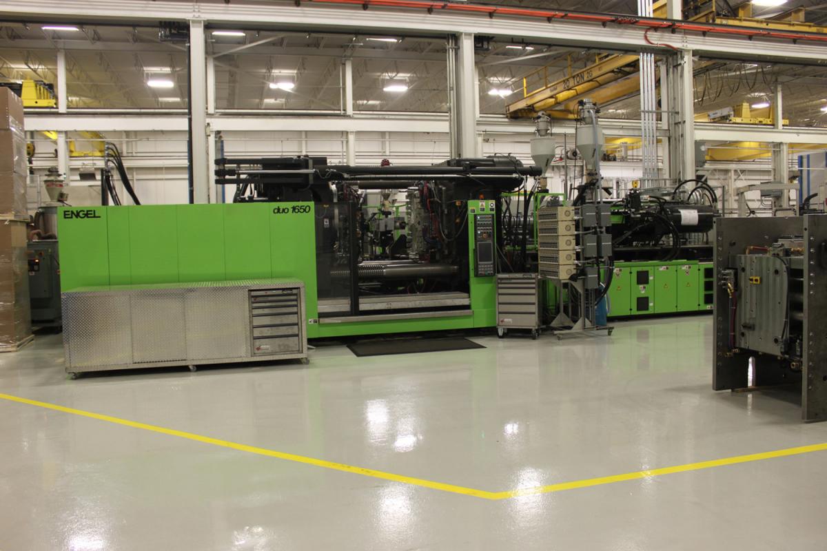 Big shot(s): Integrity installs 4-shot 1650-ton Engel