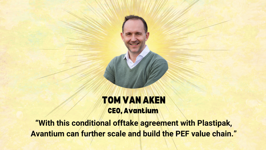 PEF Biopolymer Triples Traction in US, Europe