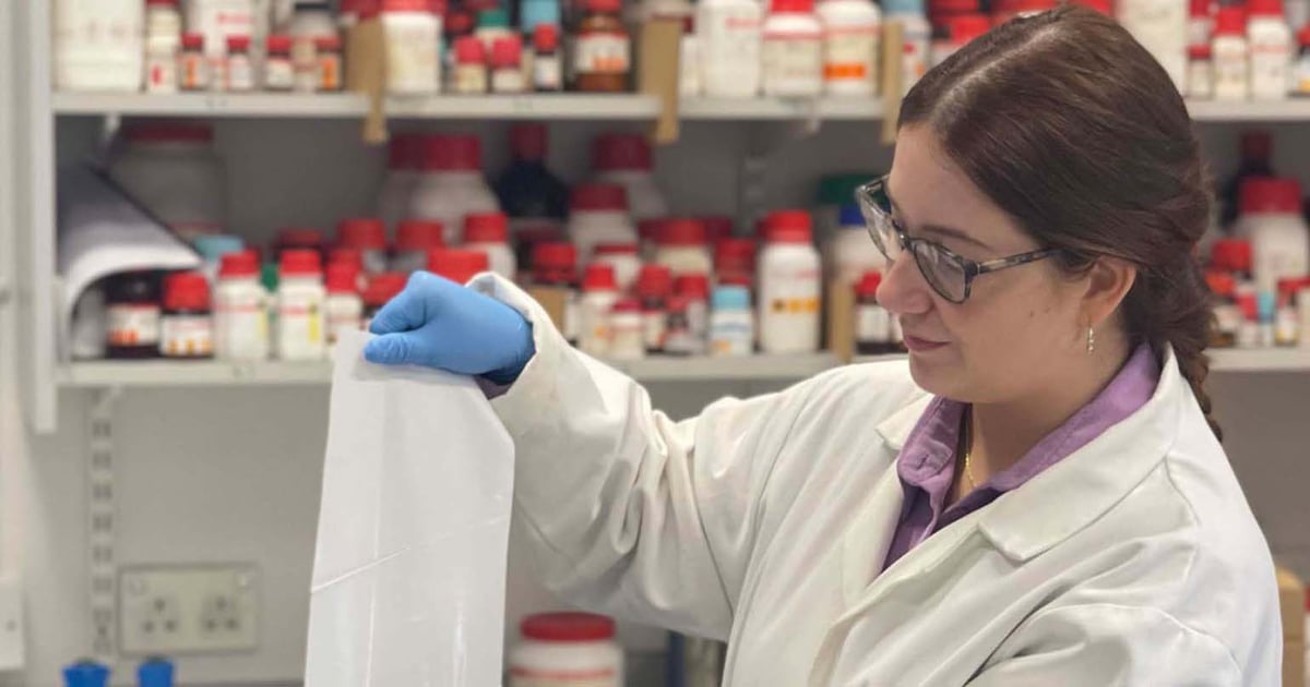 Self-Sterilizing Plastic Film Kills Viruses Under Ordinary Light