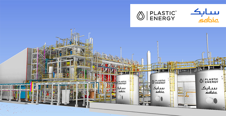 Sabic and Plastic Energy Start Construction of Circular Polymers Plant
