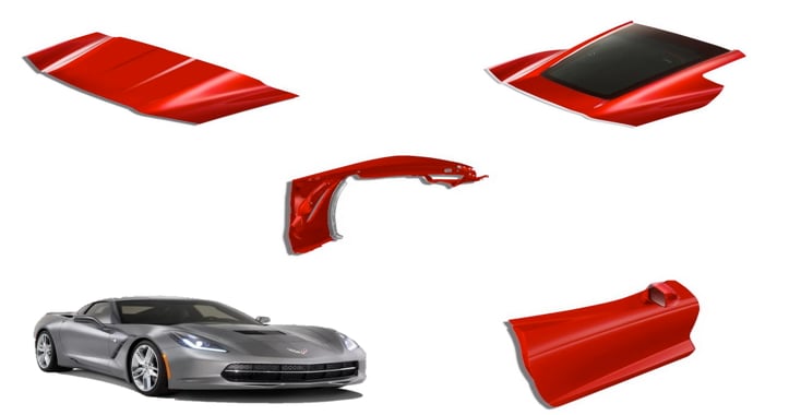 Ultra-lightweight SMC solution for auto sector