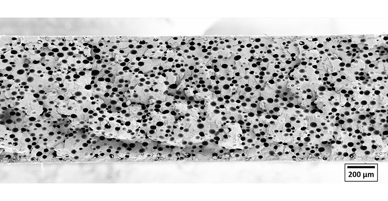 Small-Cell Foam Extrusion Reduces Material Consumption
