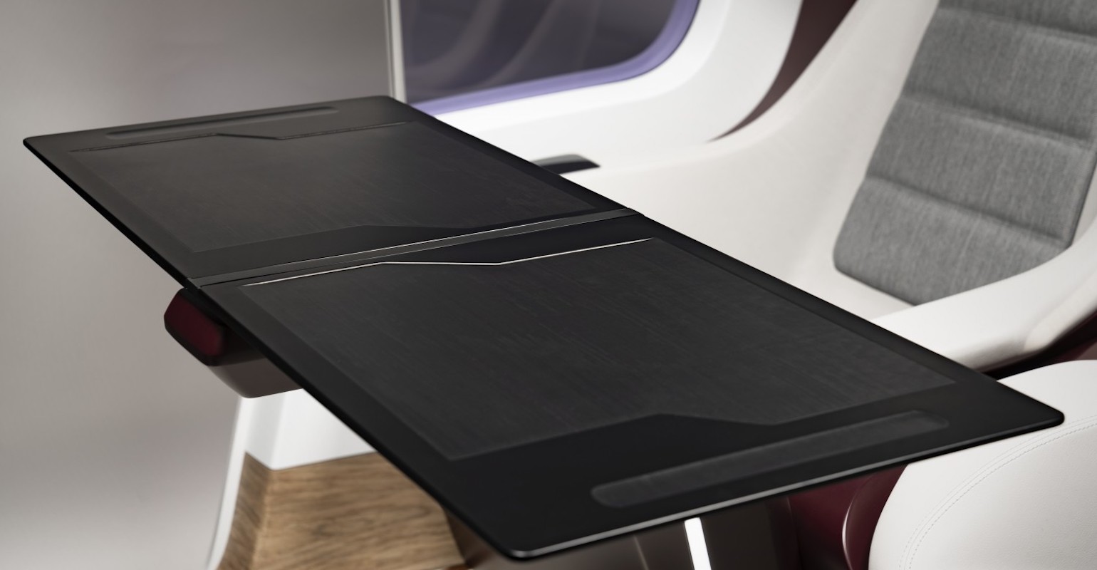 Modular Table Concept Tailored for the Car of the Future