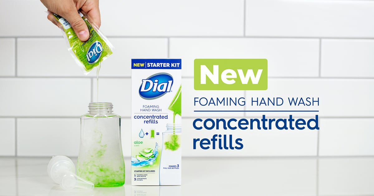 Dial’s Refillable Hand Wash Reduces Single-Use Plastic Packaging