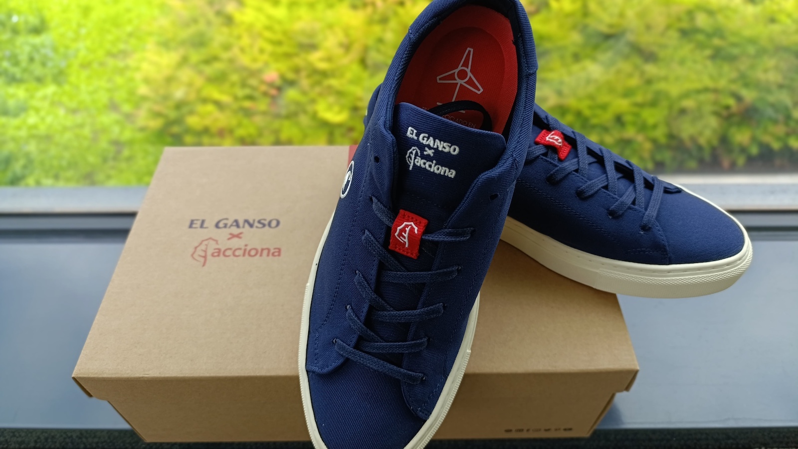 Athletic Shoes Made With Recycled Turbine Blades