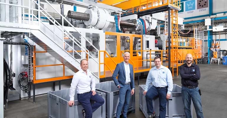 Largest Injection Molding Machine in Switzerland Arrives from Munich