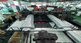 Mammoth 6,500-tonne injection machine molds large septic tanks