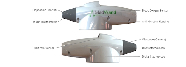 "Magic" wand that enables remote medical exams showcased at consumer e