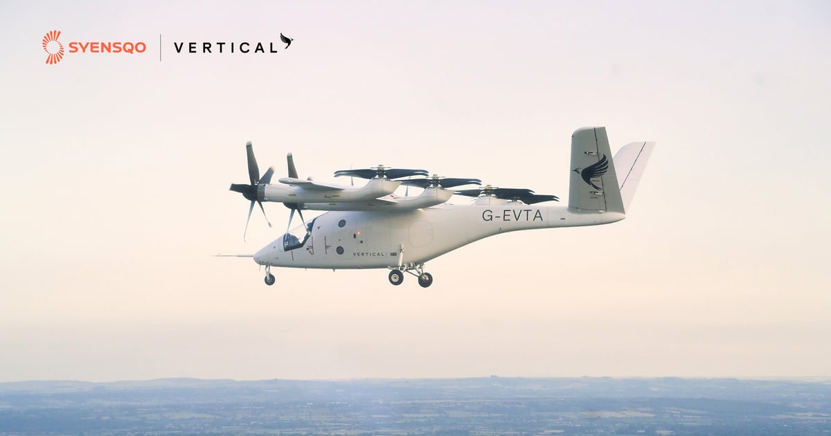 Vertical Aerospace teams with Syensqo for VX4 materials