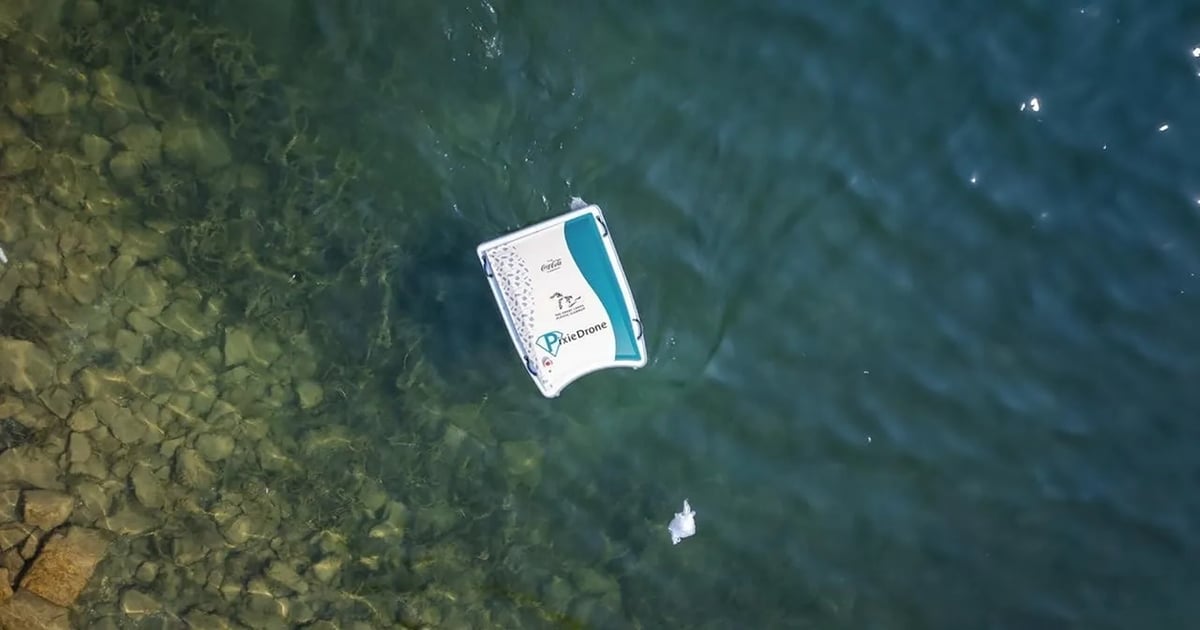 Coca-Cola Canada Sponsors Drone as Newest Plastic Litter Picker