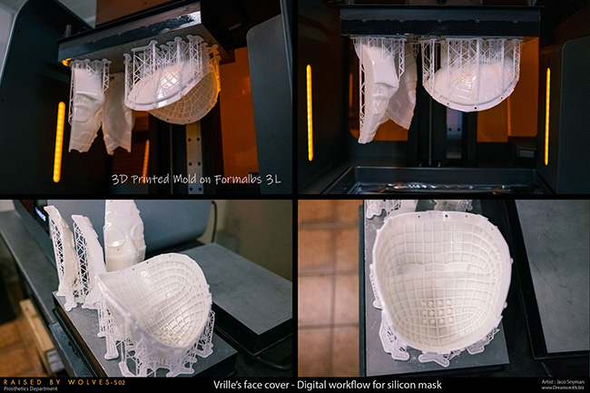 ‘Raised by Wolves,’ but Made by 3D Printing