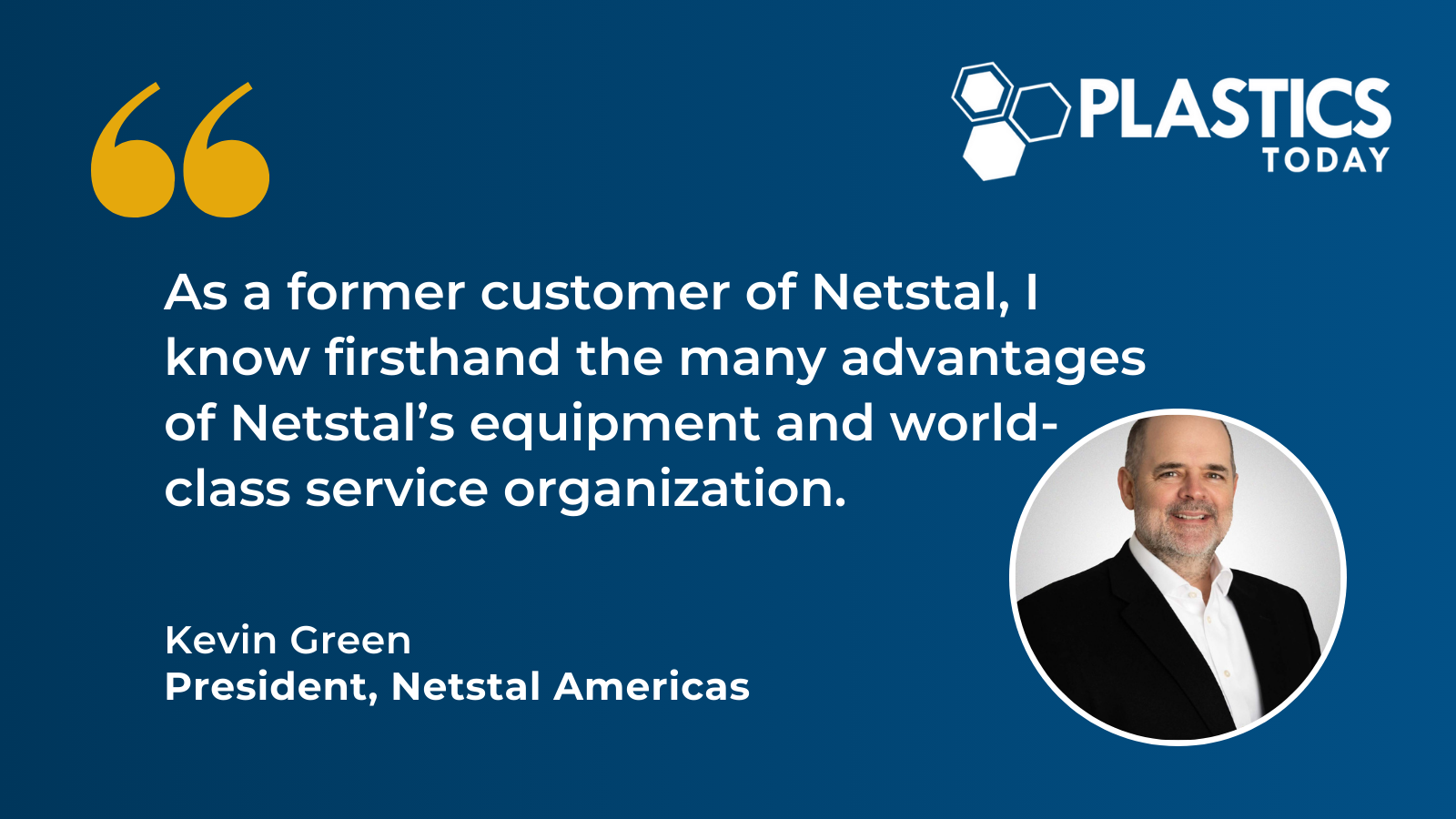 Former Customer Takes Reins at Netstal Americas