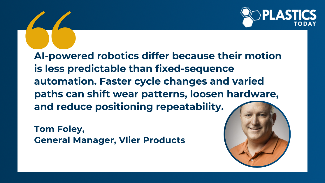 Smart Robots Need Durable Components for Manufacturing Success
