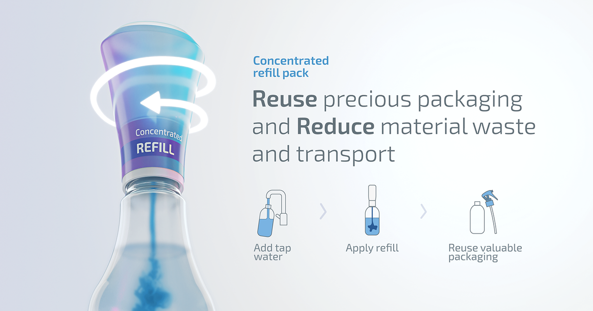 Vendor Reveals a Fresh Twist on Refill Packaging