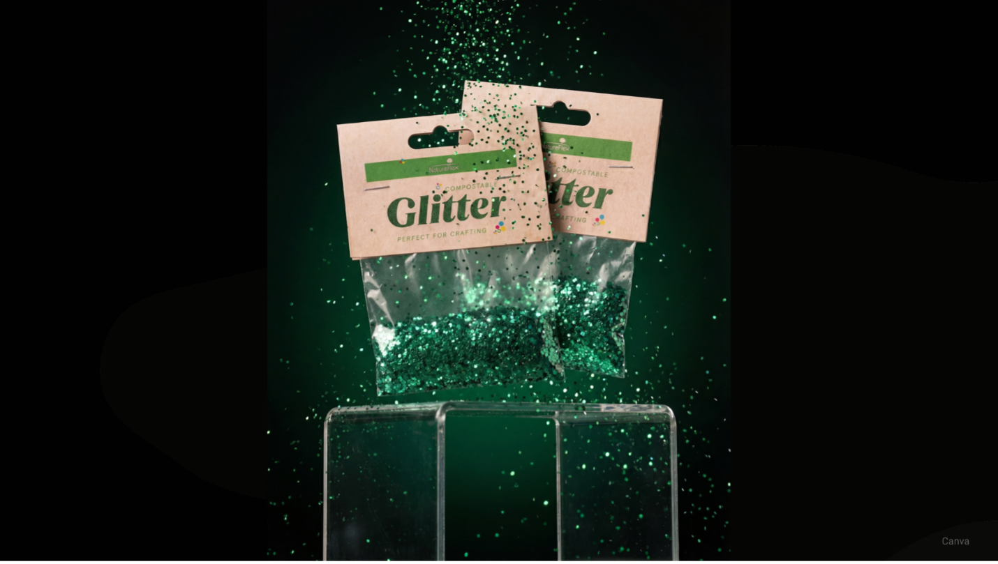 Compostable Glitter Fights Microplastic Pollution