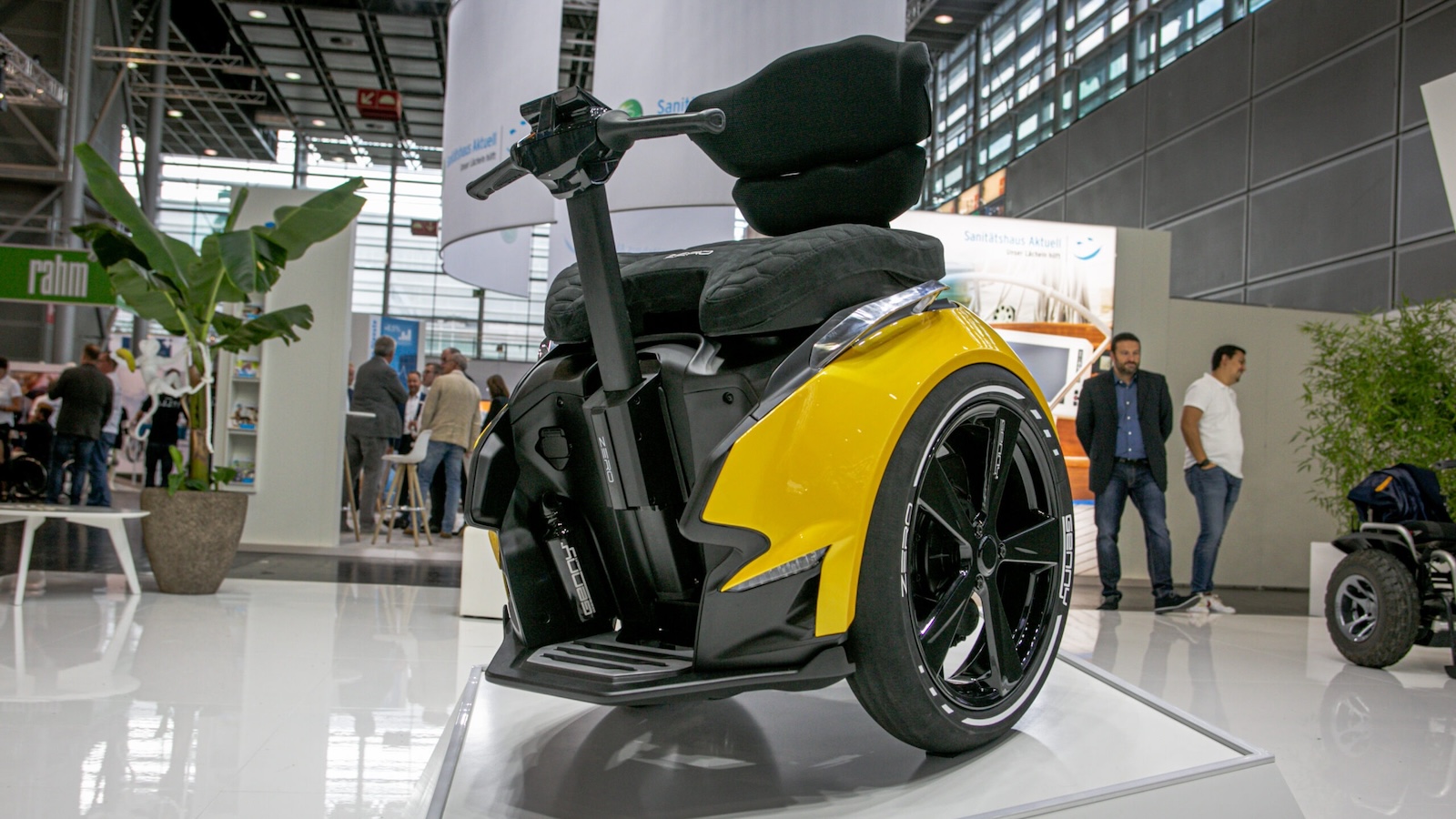 Self-balancing Electric Two-Wheeler a High-Tech Alternative to Wheelchairs