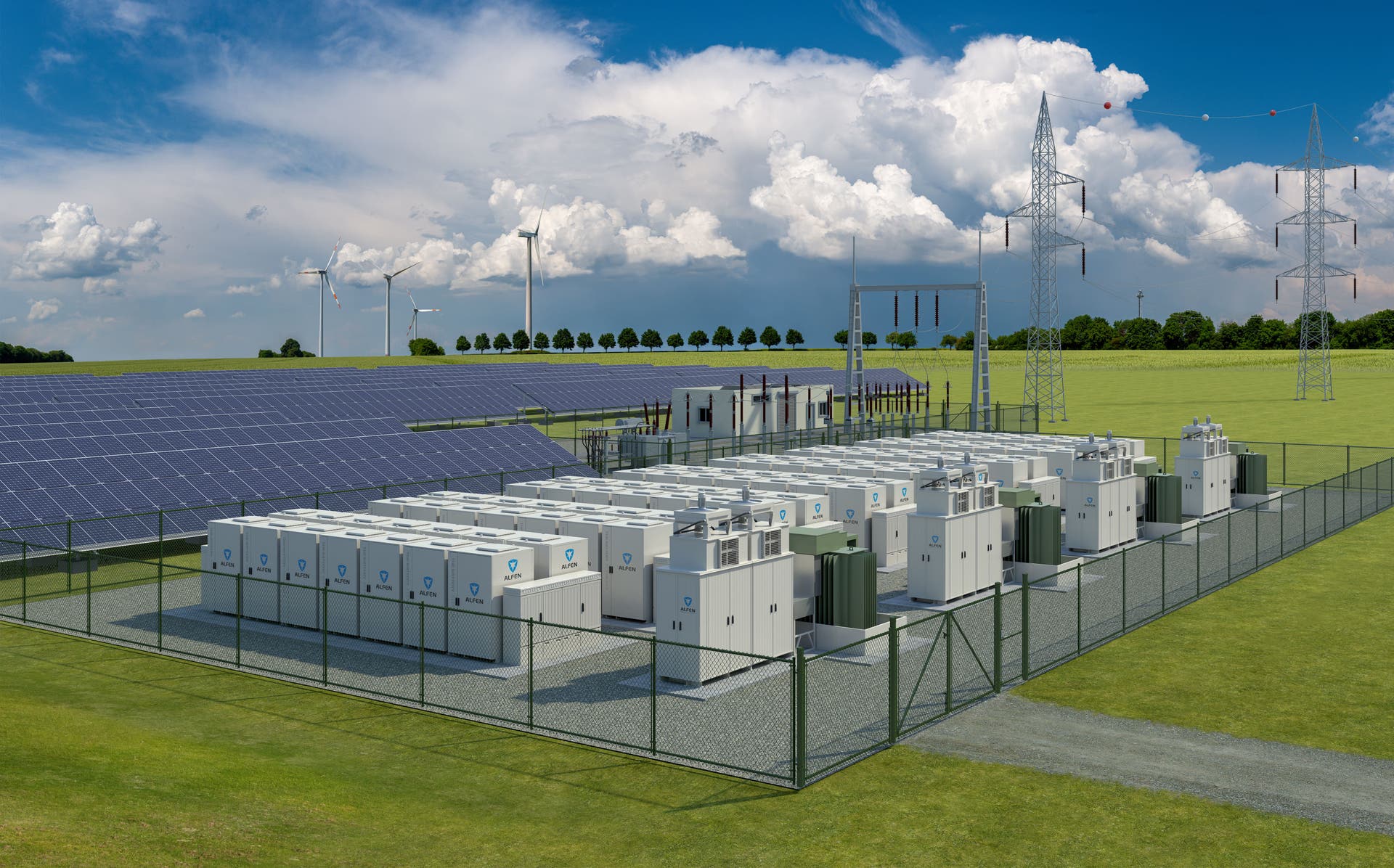 Alfen levert 20MW/40MWh batterij-energieopslagsysteem voor E-Connection's windhub op Neeltje ...