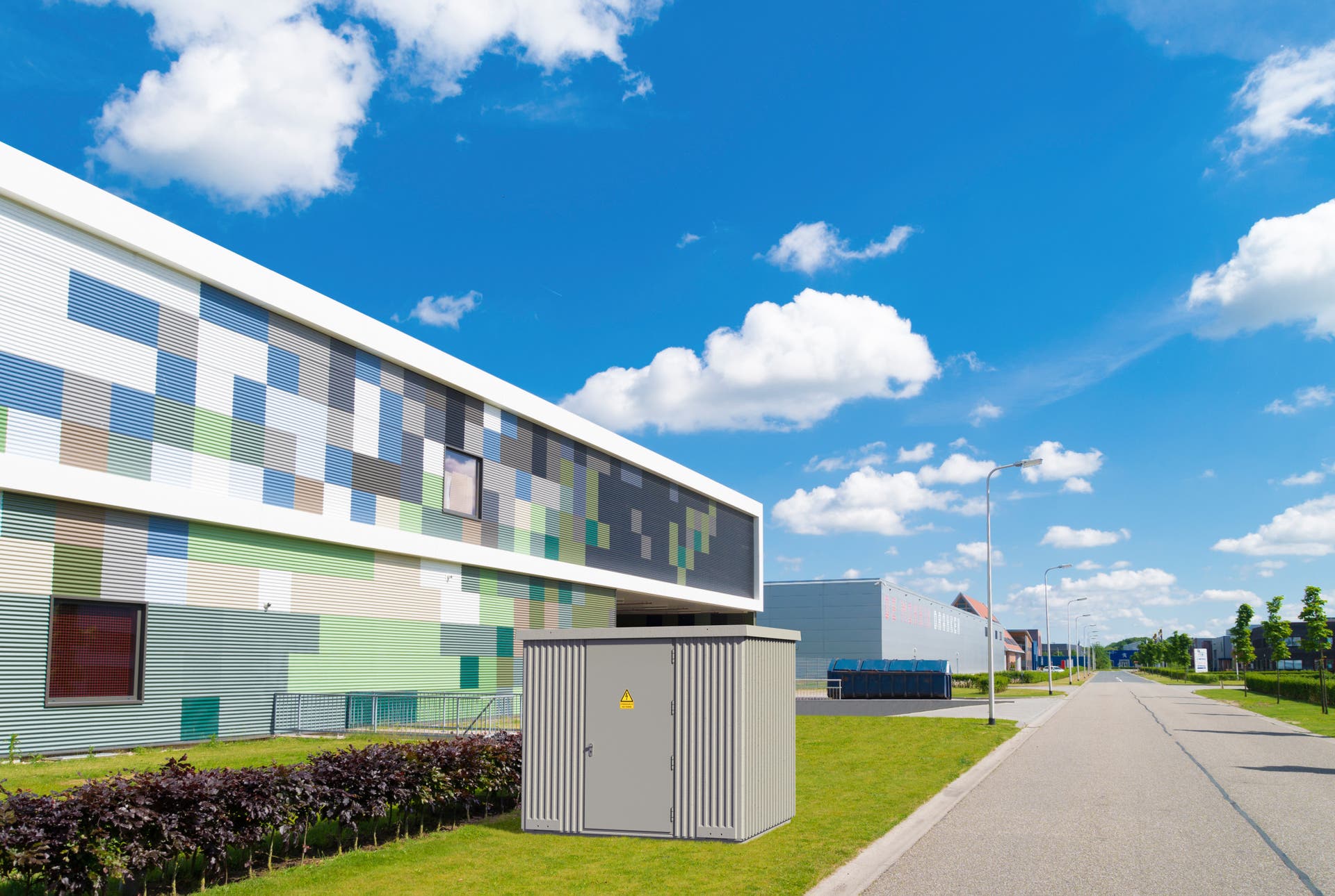 Altro by Alfen | Sustainable prefab walk-in substation for MV grid ...