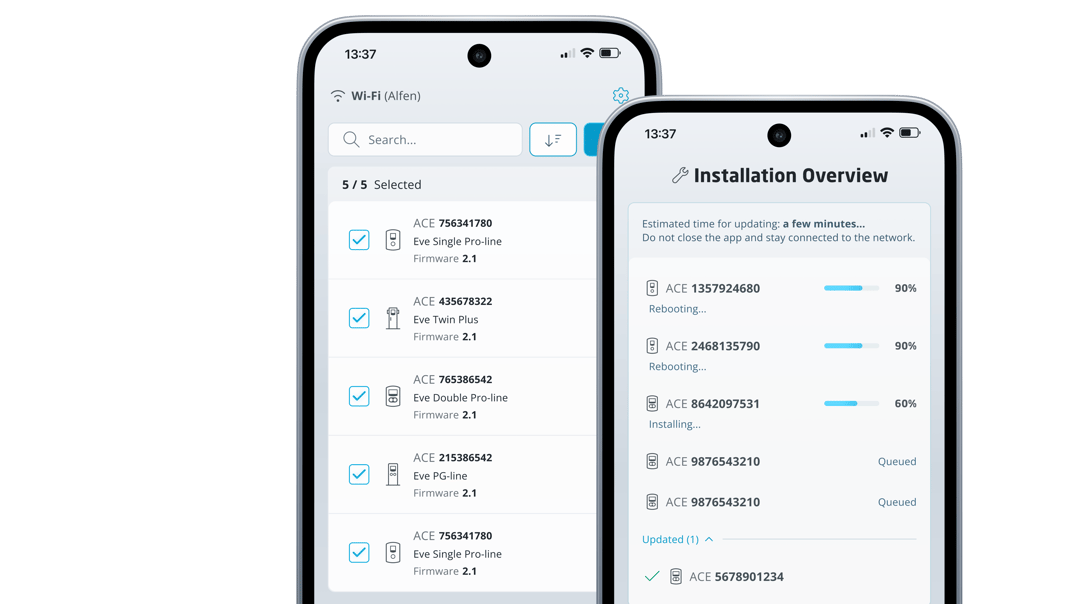 Eve Install – eenvoudig installeren | Alfen