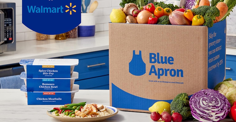 Companies like blue apron store