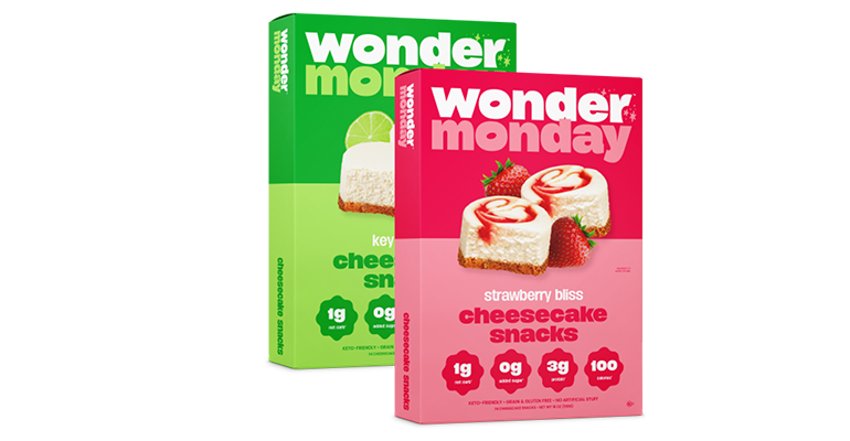 Wonder Monday: Low-carb cheesecake snacks for every day of the week