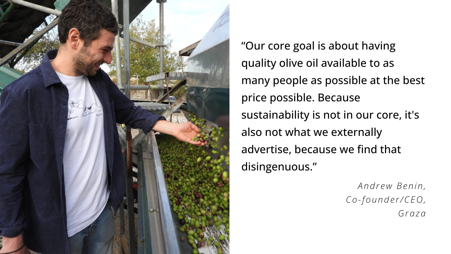 Graza’s bold, single-source olive oil started in a Spanish kitchen