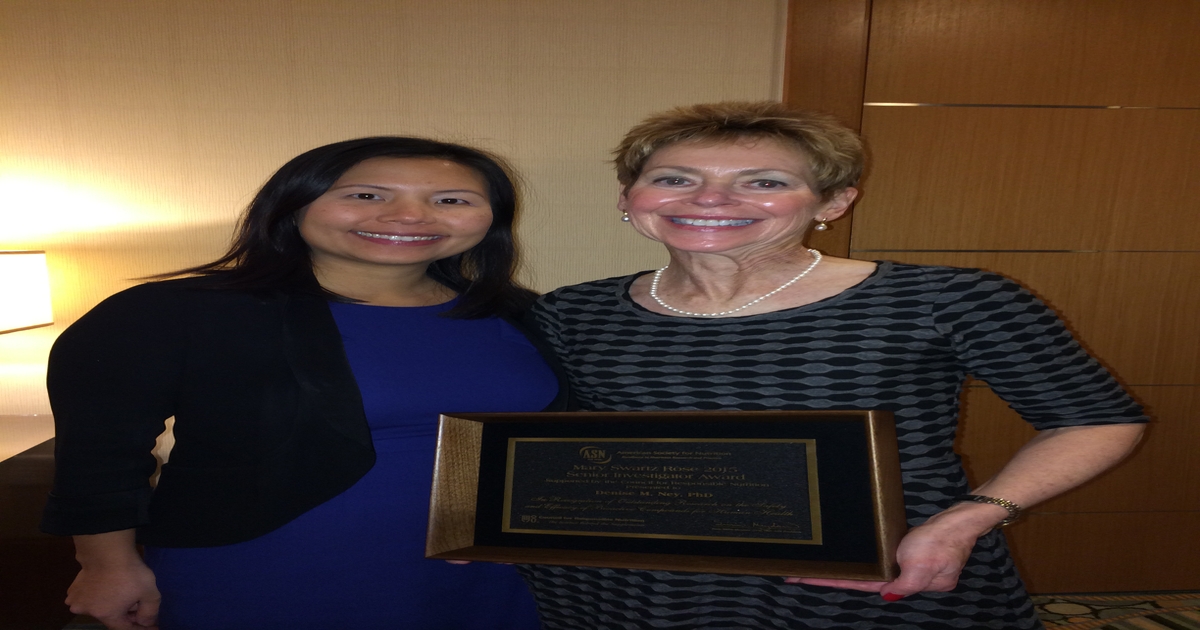 Researchers honored with Mary Swartz Rose Awards