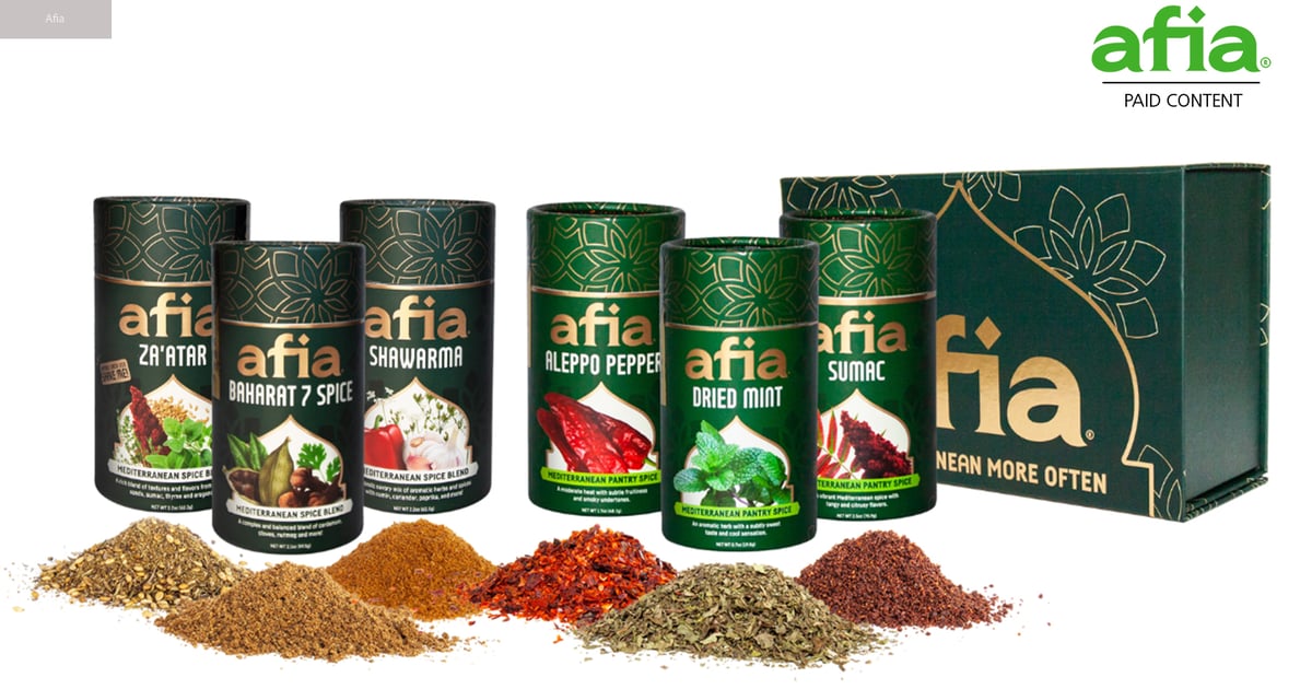 Afia launches new Mediterranean spices