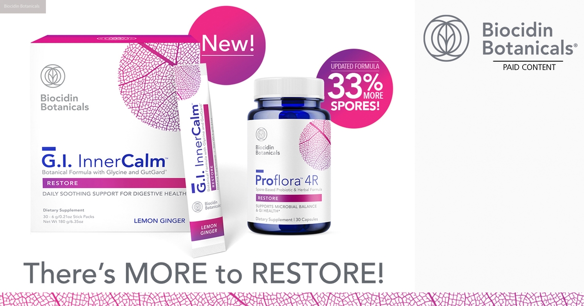 Biocidin Botanicals™ launches G.I. InnerCalm™